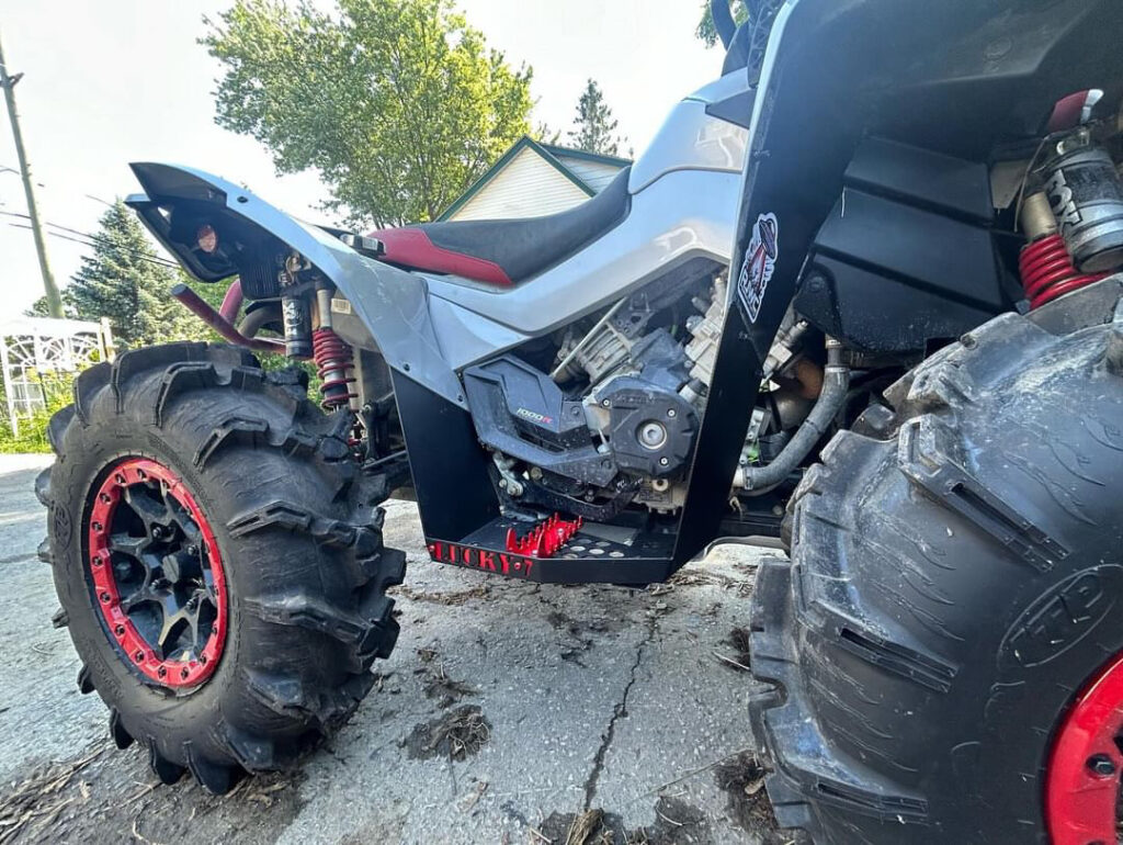 Can Am Renegade G2 Gen 2 Custom Metal Floorboards 2013+ – Lucky-7 ...