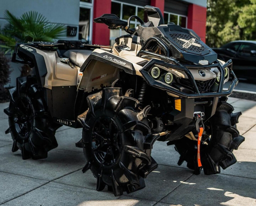 Can Am Outlander G2 Short Frame Metal Floorboards 2012 and up – Lucky-7 ...