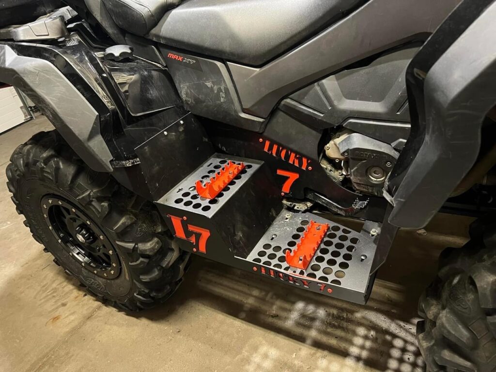 Can Am Outlander G2 Max Frame Metal Floor Boards 2012-2024 – Lucky-7 ...